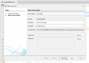 Cómo conectar MySQL con Java en Netbeans - Salón de clases