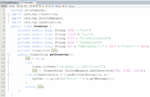 Cómo conectar MySQL con Java en Netbeans - Salón de clases