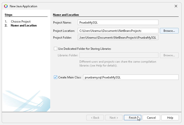 Cómo conectar MySQL con Java en Netbeans - Salón de clases