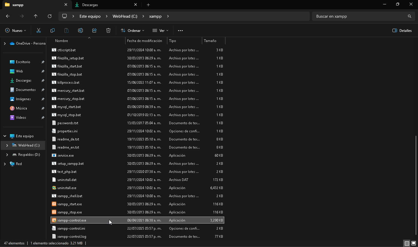 Cómo instalar XAMPP en Windows paso a paso - Salón de clases
