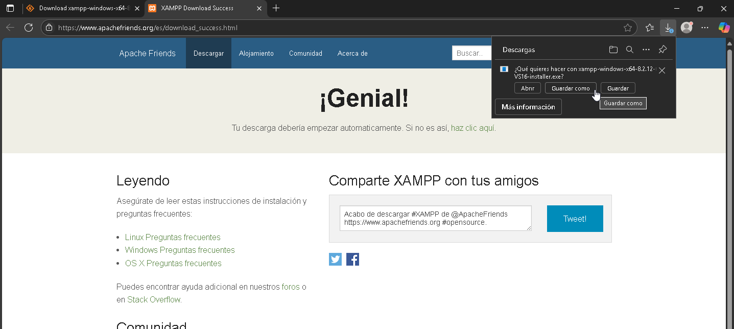 Cómo instalar XAMPP en Windows paso a paso - Salón de clases